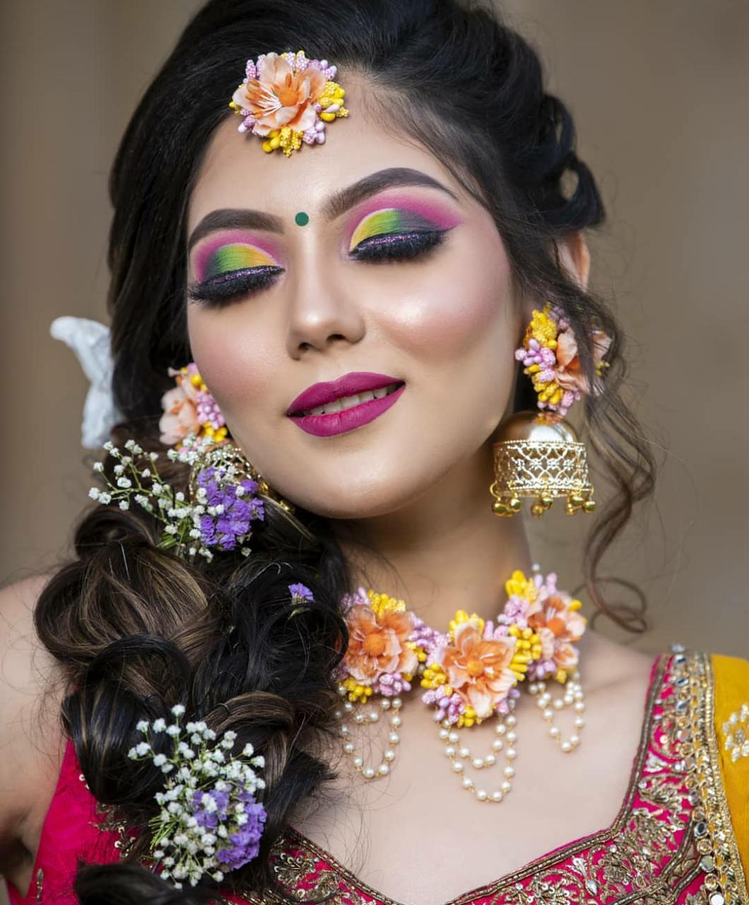 eye makeup for haldi