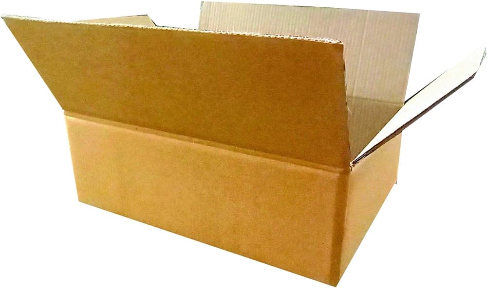 Brown Corrugated 5 ply cardboard boxes for packaging ( 16*10*7 inch ...