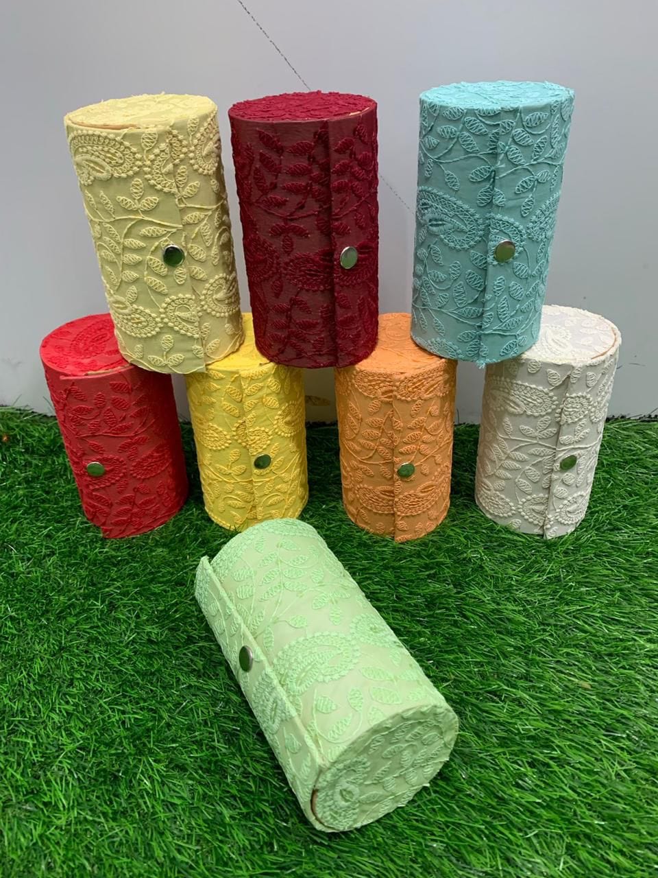 LAMANSH® (Pack of 12) 6 inch Chudi Bangles Box | Bangle holder/ Luckna ...