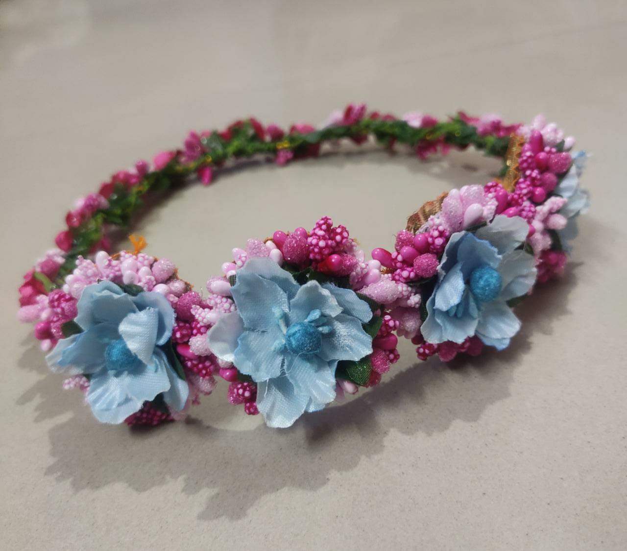 LAMANSH® Elegant Head Tiara for Women & Girls 🌺 / Haldi Set – Lamansh